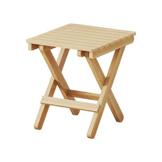 Generic Klapphocker | Tragbarer Faltbarer Leichter Campinghocker | Holztritthocker | Kompakter Klapphocker | Holzhocker Stuhl | Klappbarer Tritthocker | Klapp