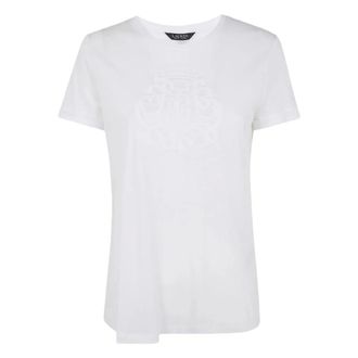 Ralph Lauren Femme, Tops, Blanc, Taille: 42 FR Hailly Short Sleeve T-Shirt