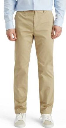 Scotch & Soda Core-Stuart Pantalon Chino en Coton Stretch pour Homme Coupe Droite, Sable 0137, 31W x 32L