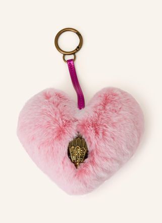 Kurt Geiger Taschenanh&auml;nger Heart rosa