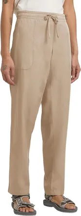 Jack Wolfskin Outdoorhose JACK WOLFSKIN MONTERO PANTS W, Damen, Gr. XL (46), Normalgr&ouml;&szlig;en, beige (oat), Obermaterial: 100% LYOCELL. Futter: 100% POLYESTER, Hosen Ou