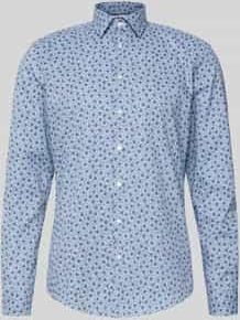 Jake*s Slim Fit Business Hemd mit Kentkragen