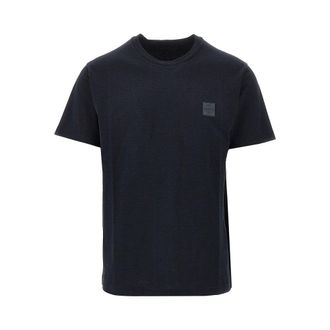 Stone Island Logo patch organic cotton T-shirt Man XL