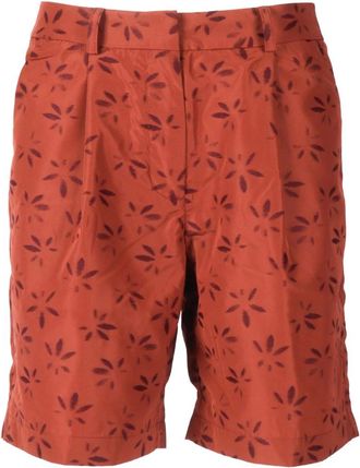 K-Way Homme, Shorts, Orange, Taille: L Larose Emby Jacquard Pantaloncini Sportivi