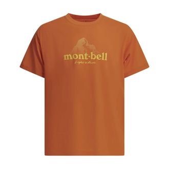 Montbell Grafik-T-Shirt - - Tops - Herren - Orange - XL