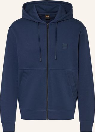 HUGO BOSS Sweatjacke Zetalky blau