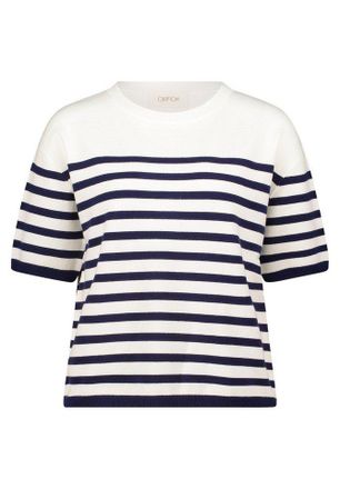 Cartoon Kurzarmshirt Damen mit Rundhalsausschnitt (1-tlg)