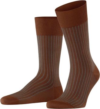 Falke Socken Oxford mit Streifen in Bicolor-Optik in