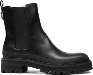 Guess Femme Babala Ankle Boots, Black, 36 EU