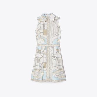 Tory Burch Damen Bedrucktes Golfkleid