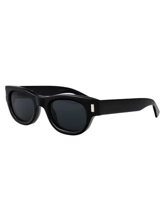 Saint Laurent Unisex Sunglasses Sl761 Black Acetate Black-Black-Black Black/black/black