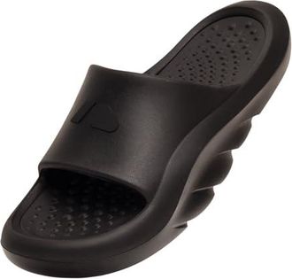 Kubota Chaussures de bain pour homme et femme - Antidérapantes - Pantoufles dété - Chaussons ultra légers - Noir 42/43