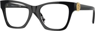 Versace Femme, Accessoires, Noir, Taille: 52 MM Ve3341U Lunettes