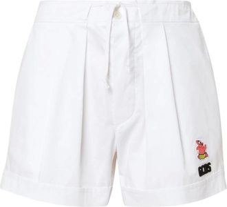 GCDS Gcds, Damen, Shorts, Wei&szlig;, XLGr&ouml;&szlig;e