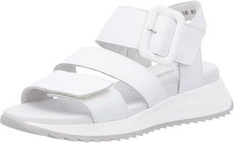 Rieker Femme W2950 Sandales compens&eacute;es, Blanc, 42 EU