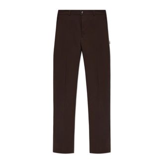 Burberry Baumwollhose Typ Chinos - - Trousers - Herren - Braun - M