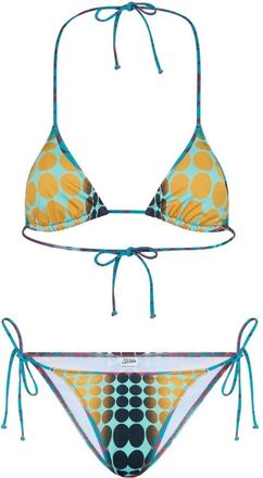 Jean Paul Gaultier Femme, Maillots de bain, Multicolore, Taille: 40 FR Re-Edition Bikini Set