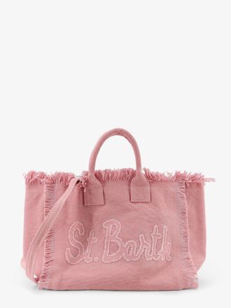 MC2 Saint Barth Colette canvas handbag with front logo - MC2 SAINT BARTH - gender_Woman