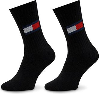 Tommy Jeans Lange Socken 701228222 Schwarz