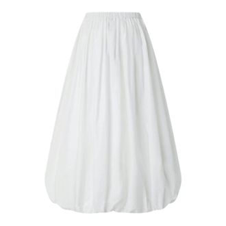 Pinko Johnny Gonna Popeline Rock - - Skirts - Damen - Wei&szlig; - 2XS