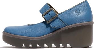 FLY London Fly London Damen BORY564FLY Wedges, Blue, 38 EU