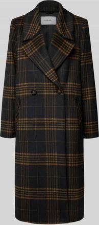 Comma Regular Fit Mantel mit Woll-Anteil