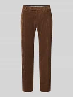 Carl Gross Cordhose mit Bundfalten Modell Torry