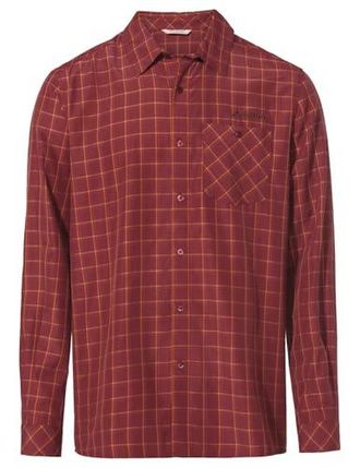 Vaude Mens Albsteig Ls Shirt III Chemise, Rouge Carmine/Mars, m Hommes