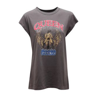Pinko Marrakesch T-Shirt - - Tops - Damen - Grau - L