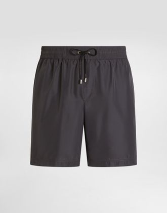 Dolce & Gabbana Mittellange Badeshorts - Mann Beachwear Grau 7