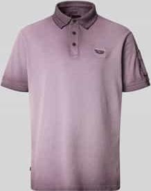 PME Legend Regular Fit Poloshirt mit Label-Stitching