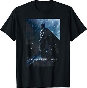 DC Comics Batman Dark Knight Rises Batman Poster T Shirt T-Shirt