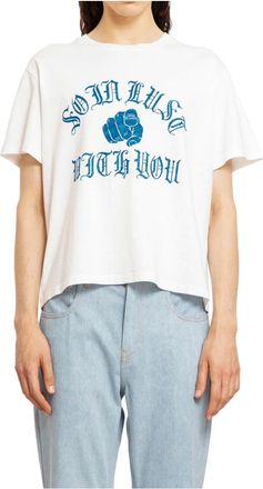 Second/Layer Second/Layer, Femme, Tops, Blanc, Taille: 44 FR T-Chemises