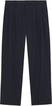 Nn.07 Pantalon droit en laine m&eacute;lang&eacute;e