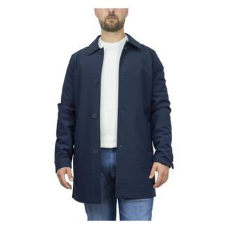 H&egrave;SKIMO Homme, Manteaux, Bleu, Taille: 2XL Manteau Technique Imperm&eacute;able