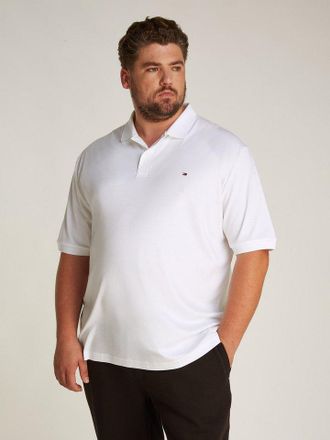 Tommy Hilfiger Big & Tall Poloshirt BT-LIQUID COTTON ESSENTIAL POL-B in Gro&szlig;en Gr&ouml;&szlig;en, Logostickerei