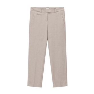 Seductive Schmal geschnittene Hose - - Trousers - Damen - Beige - S
