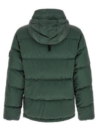 Stone Island Quilted Nylon Metal Down Jacket - Green
