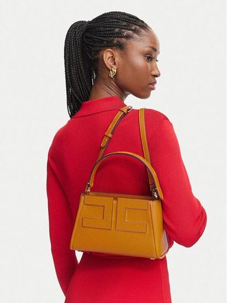 Elisabetta Franchi Handtasche BS-07A-66E2-V360 Dunkelgelb