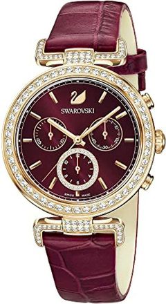 Swarovski 5295320 Era Journey Chronograph - - Accessories - Damen - Rot - ONE SIZE
