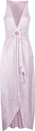 Twentyfourhaitch Femme, Robes, Rose, Taille: 42 FR Navagio Midi Dress