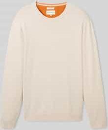 Tom Tailor Regular Fit Pullover aus reiner Baumwolle