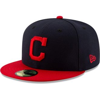 New Era 59Fifty Cap - Authentic Cleveland Indians - 7 3/4