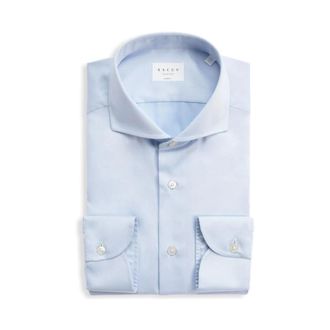 Xacus Tailor Fit Reisehemd - Blau - - Shirts - Herren - Blau - 4XL