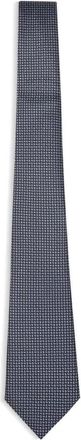 Giorgio Armani Homme, Accessoires, Bleu, Taille: ONE Size Jacquard Silk Tie