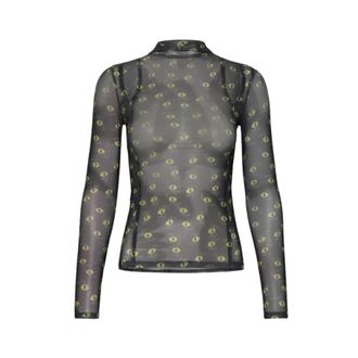 HUGO BOSS Open Top - - Tops - Damen - Schwarzk - S