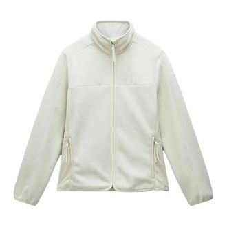 Napapijri Yupik Full-Zip Fleece - - Sport - unisex - Beige - XS