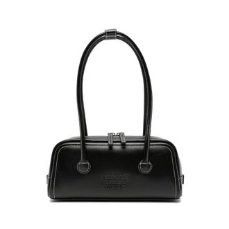 Margesherwood Contrast-stitch Logo-embossed Tote Bag