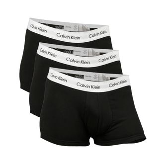 Calvin Klein Homme, Sous-v&ecirc;tements, Noir, Taille: M Low Rise Trunks