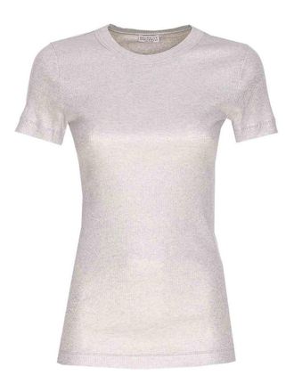 Brunello Cucinelli T-Shirt - Argent